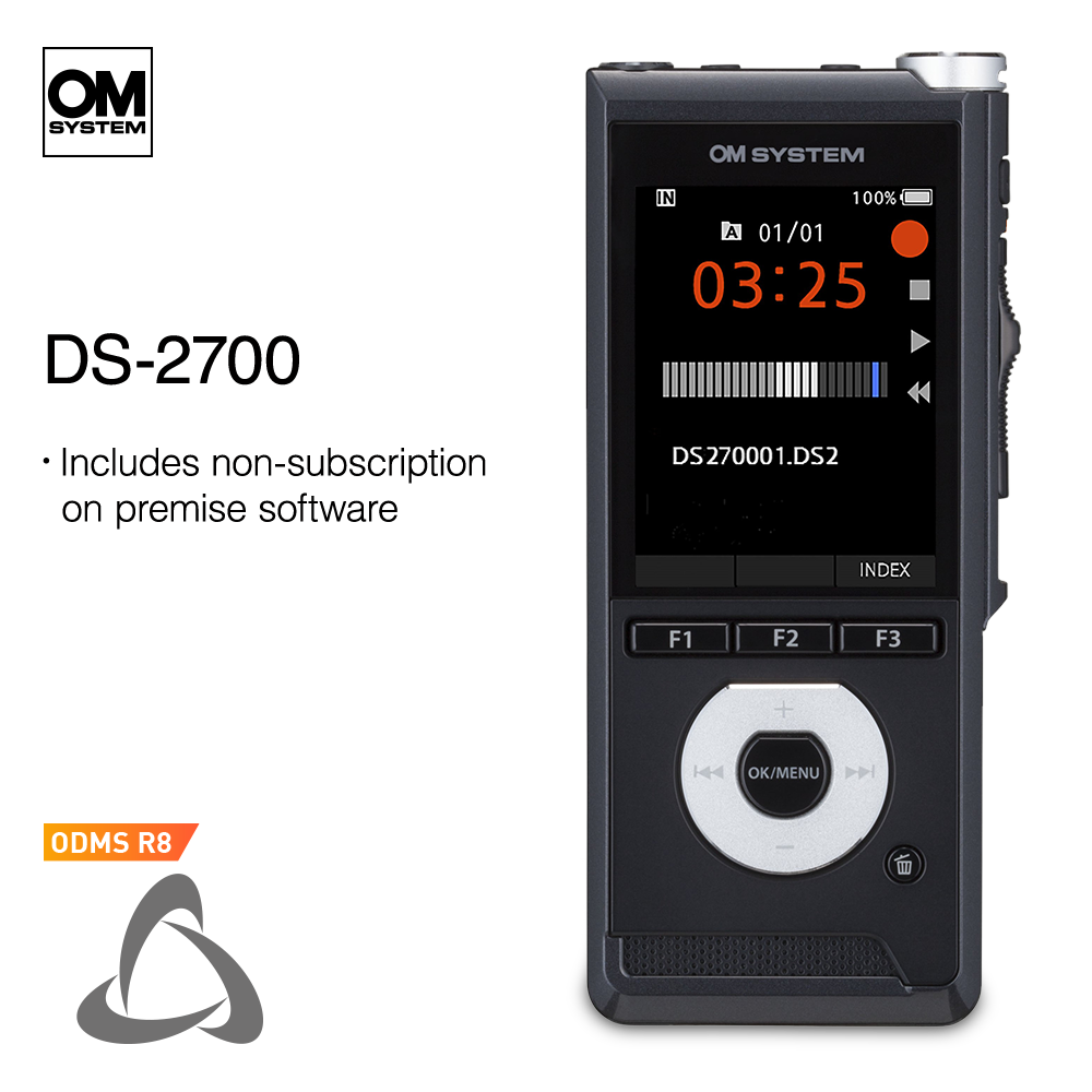 DS-2700 Digital Voice Recorder – HellerTek